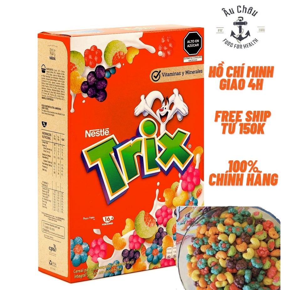 Mua Ngũ cốc ăn sáng cho trẻ em 6 vị trái cây NESTLE TRIX 330gr NK từ ...