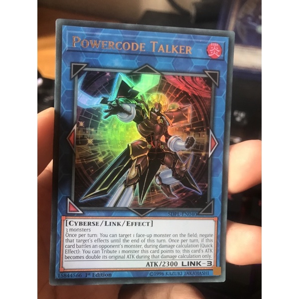 Thẻ bài Yugioh Powercode Talker – Ultra Rare – Đồ chơi trẻ em