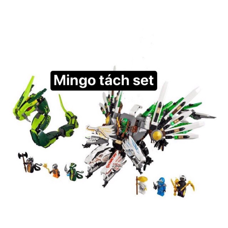 LEGO 9450 đại chiến rồng mãng xà, không đền rắn | Shopee Việt Nam