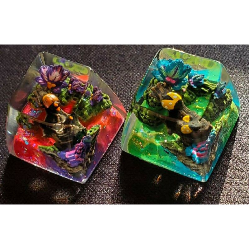 Trọn bộ 5 khuôn Keycap sử dụng trong Resin Handmade – Đồ chơi trẻ em