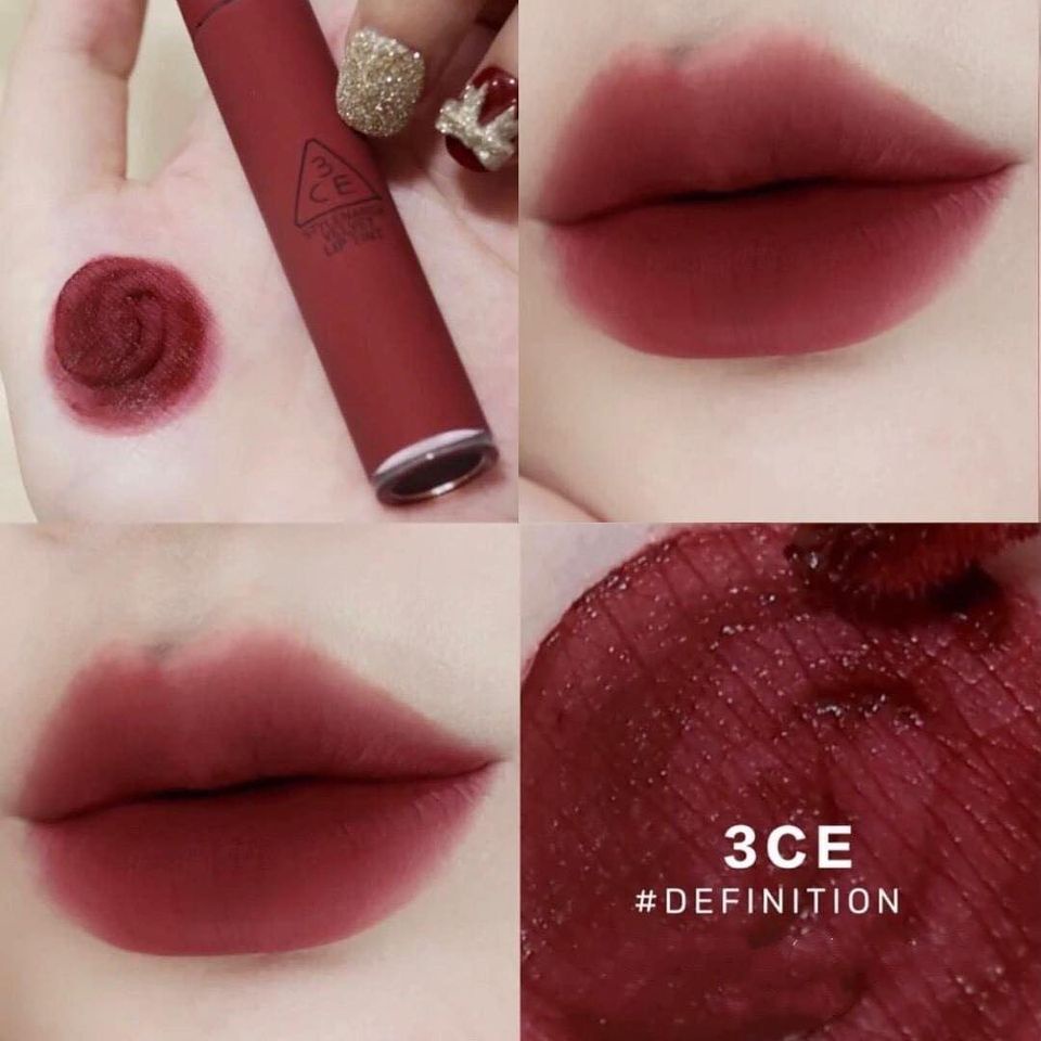 Mua Son 3CE Velvet Lip Tint 4g Son Kem Lì Daffodil Taupe Definition ...