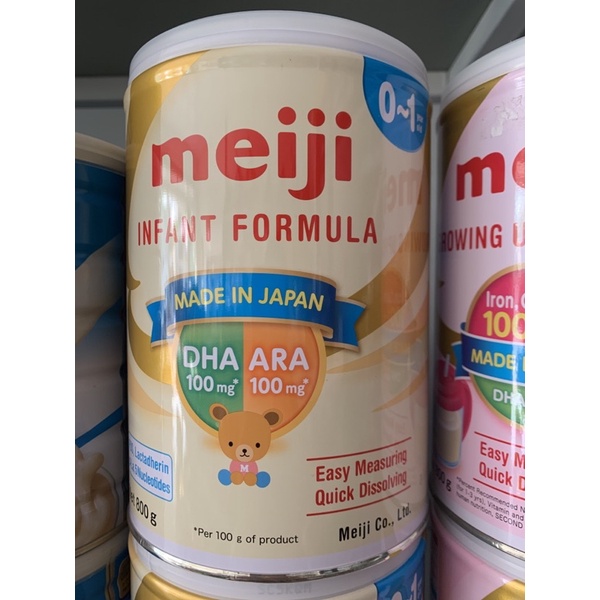 Sữa Công thức dinh dưỡng Meji 0-1 ( 0-12 tháng) nhập khẩu | Shopee Việt Nam
