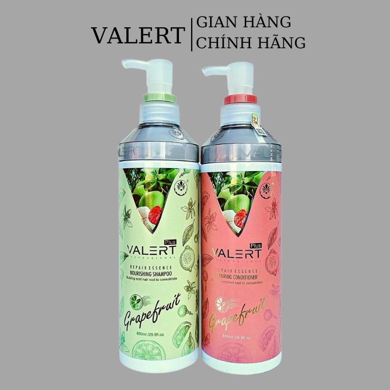 Dầu gội xả bưởi VALERT GRAPEFRUIT 850ml phục hồi, chống rụng kích mọc tóc giá sỉ, giá bán buôn ...