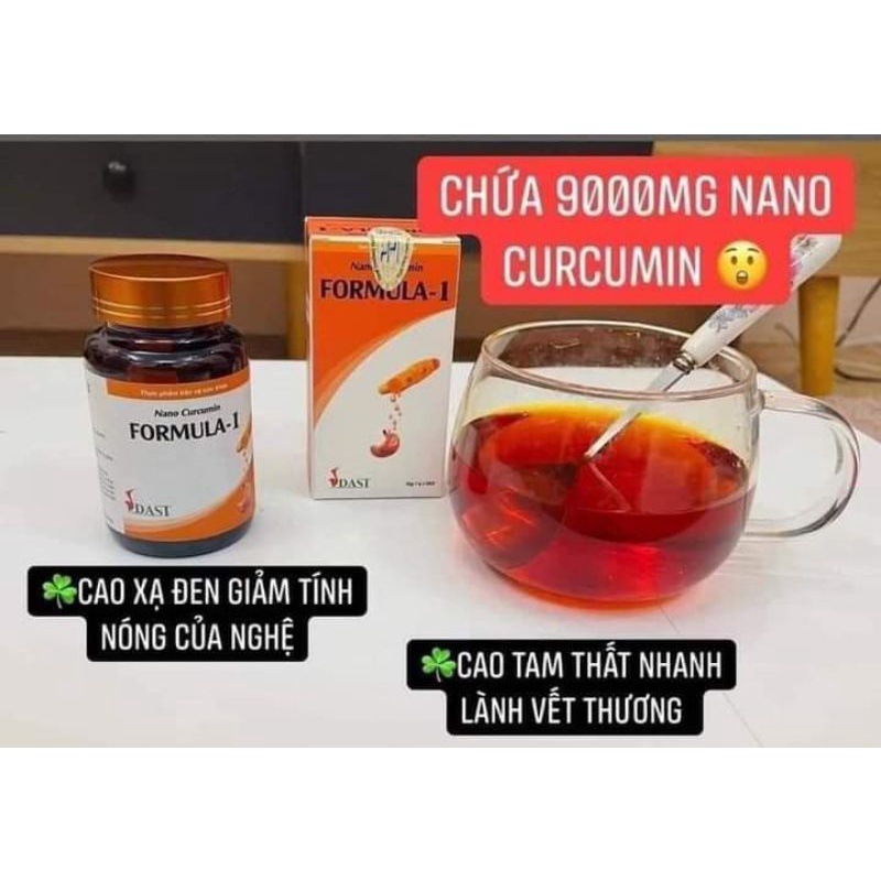 Mua Nano curcumin FORMULA - 1 - HỖ TRỢ ĐIỀU TRỊ VIÊM LOÉT DẠ DÀY giá rẻ ...