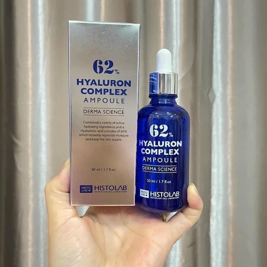 Serum cấp ẩm HA HISTOLAB 62% HYALURON COMPLEX AMPOULE 50ml | Shopee ...