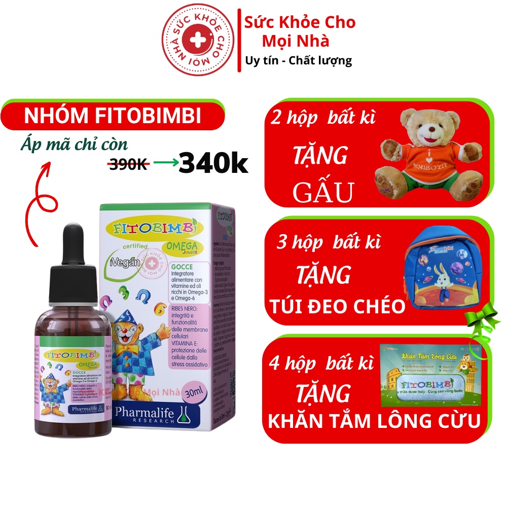 Mua FITOBIMBI Omega Junior - Phát Triển Trí Não,Tăng Cường Miễn Dịch ...