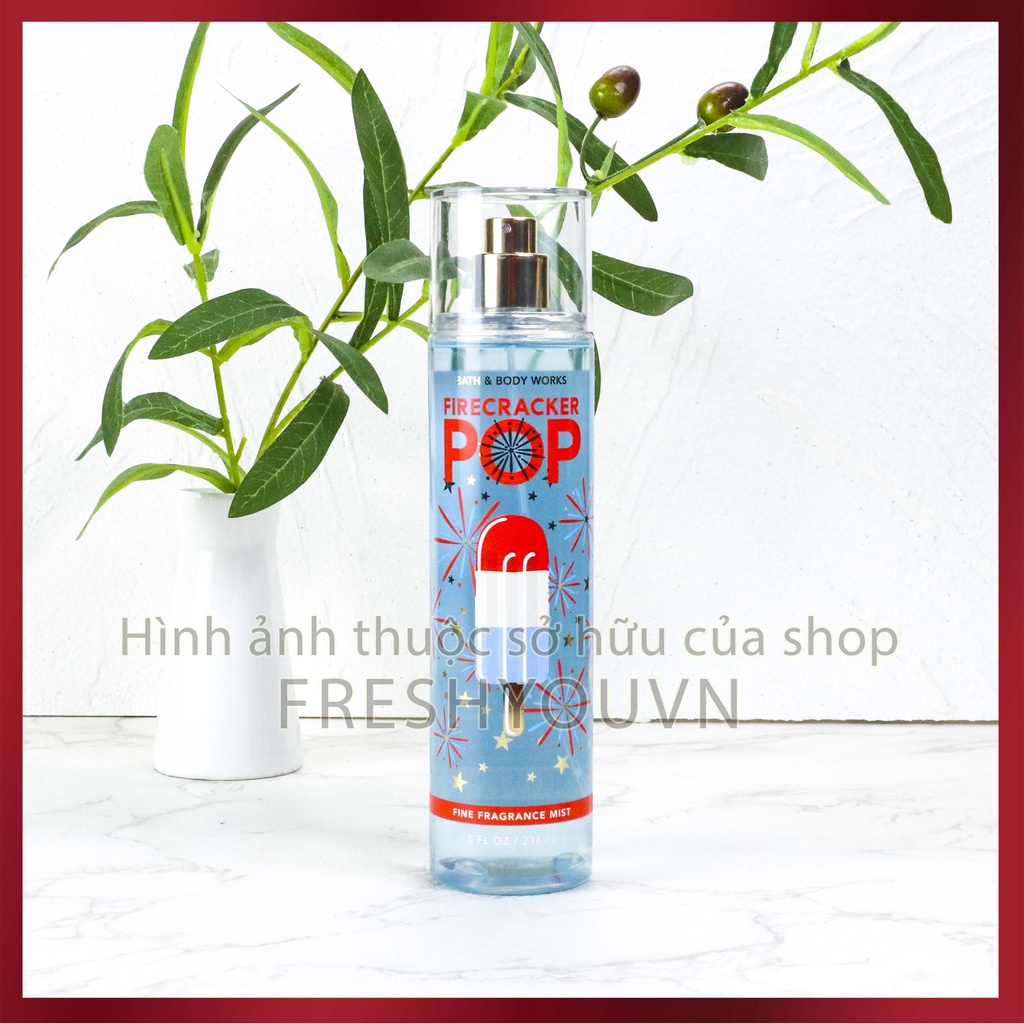 Firecracker Pop - Full Xịt thơm toàn thân body mist Bath & Body Works ...
