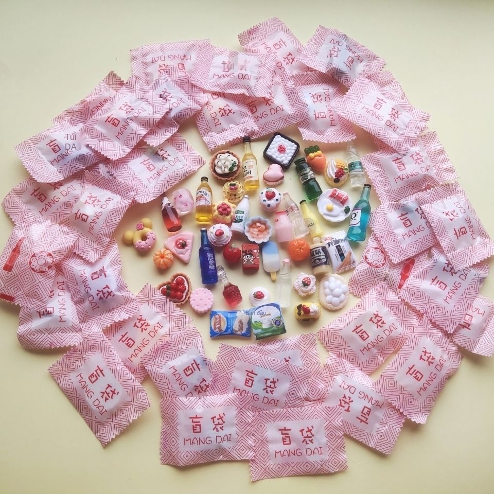 Mua R Miniature Mini Blind Bag Thực phẩm Chơi Siêu thị Thức uống Đồ ăn ...