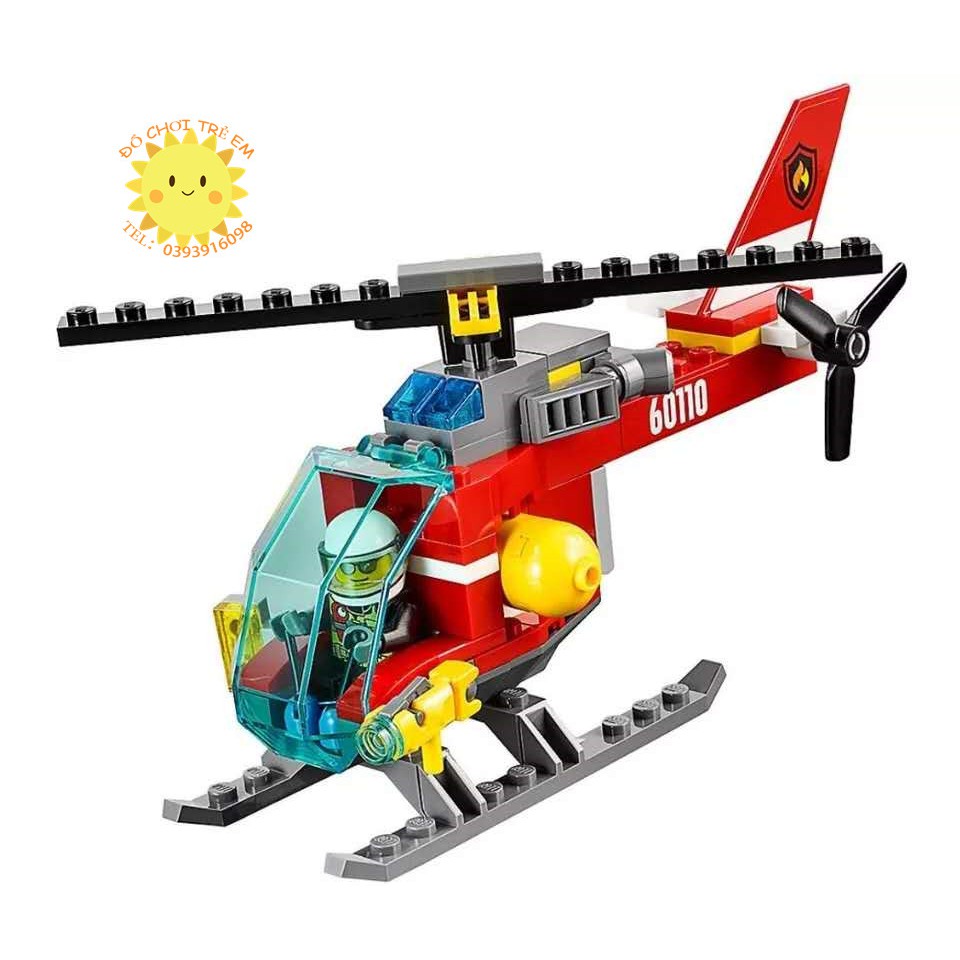 Lego City 60110 Đồn Cứu Hỏa Bela 10831 Fire Station – Đồ chơi trẻ em