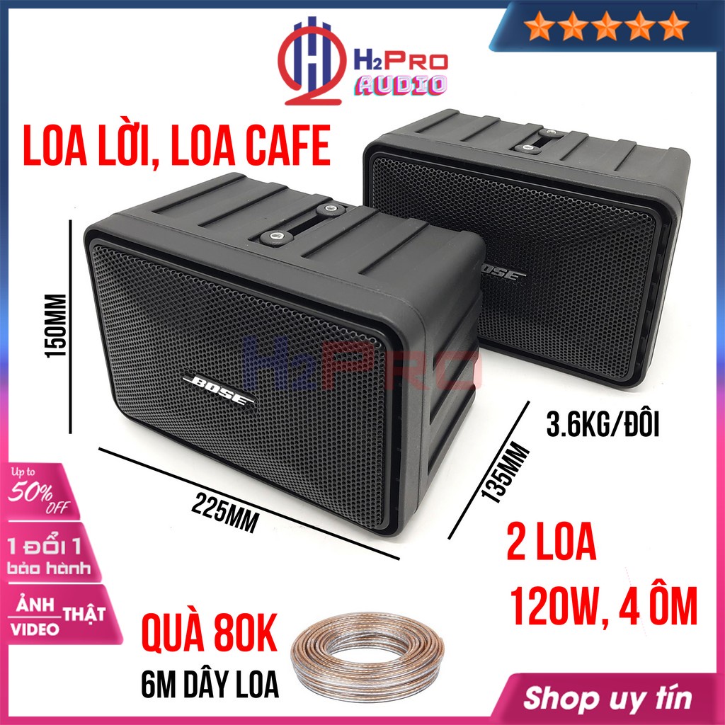 Mua Đôi loa lời karaoke, loa treo tường BOSS 101 MEXICO 120W-4 ôm ...