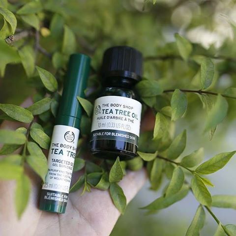 Mua Gel chấm mụn làm mờ vết thâm The Body Shop Tea Tree Targeted Gel 2 ...