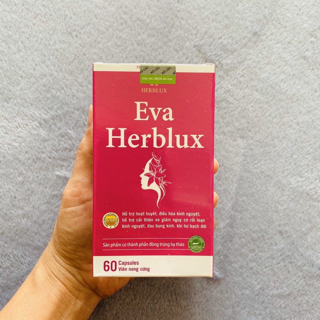 Eva Herblux - Thực Phẩm Giúp Hoạt Huyết, Điều Hòa Kinh Nguyệt (Hộp 60 ...