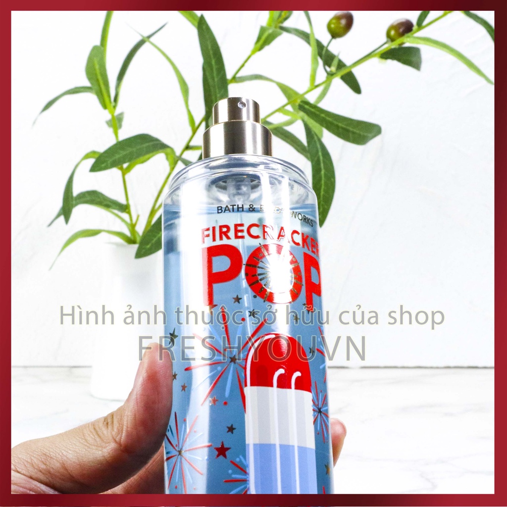 Firecracker Pop - Full Xịt thơm toàn thân body mist Bath & Body Works ...