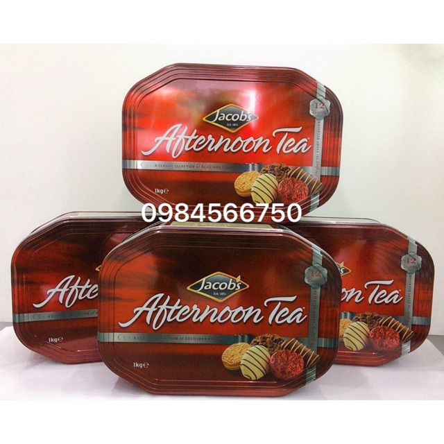 Bánh Afternoon Tea Jacobs 1kg | Shopee Việt Nam