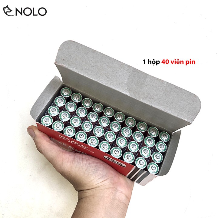 Mua Hộp 40 Viên Pin Tiểu Mini R6P AR AA 1,5V Maxell Super Power ACE Tem ...