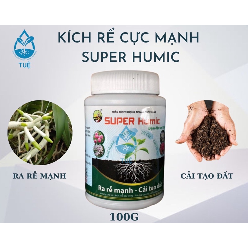 Mua Phân bón kích thích ra rể cực mạnh SUPER HUMIC - chai 100 gram ...