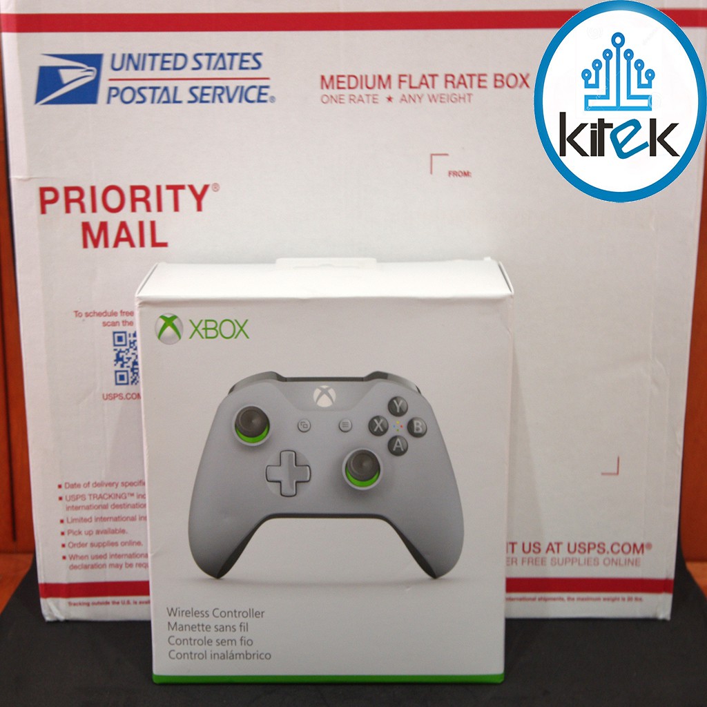 Tay cầm Xbox One S Wireless Controller - Grey Green (SEALED) | Shopee ...