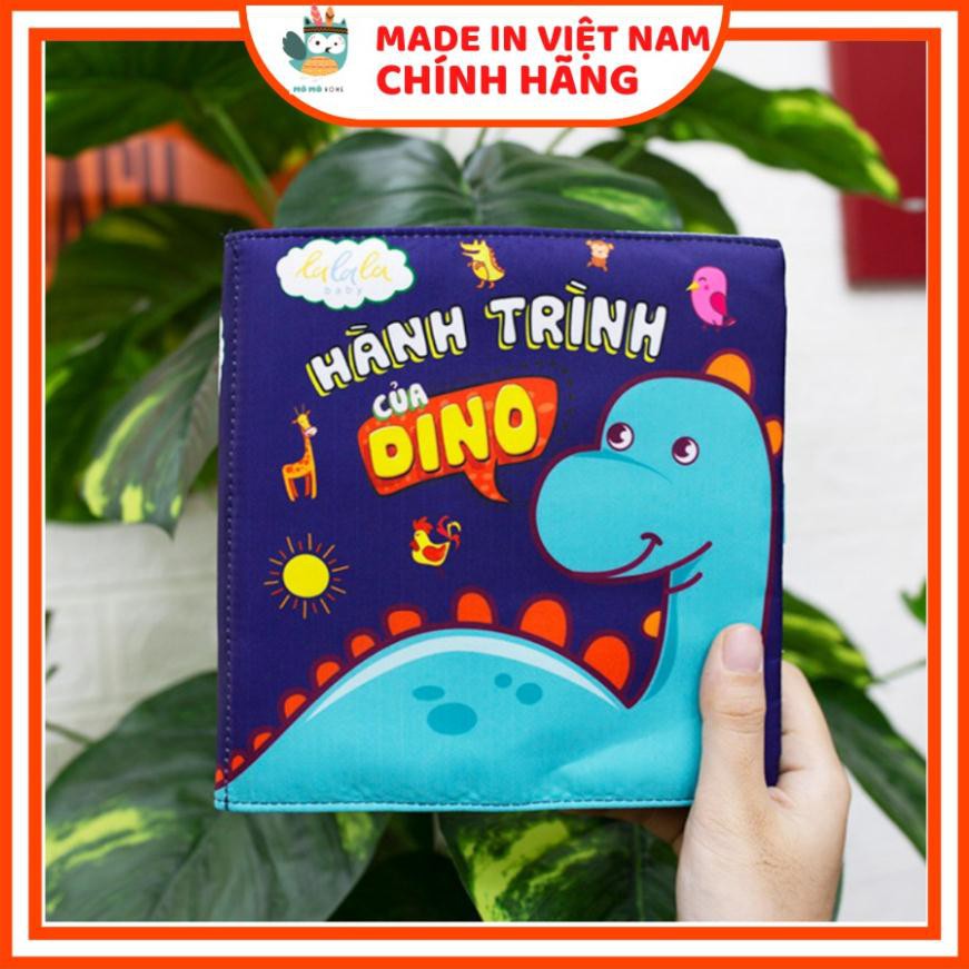 Mua Sách vải cho bé chính hãng Lalala baby - Hành trình của Dino - Made ...