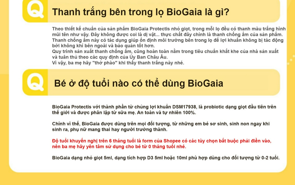Biogaia Chính Hãng - Shopee Mall Online | Shopee Việt Nam