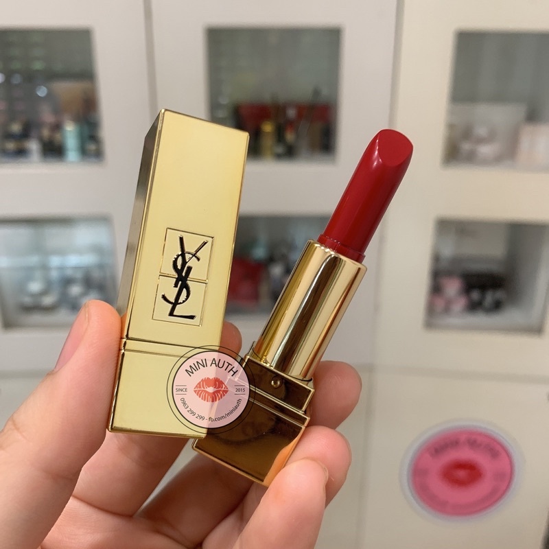 Son YSL Rouge Pur Couture Satin Lipstick màu 21 mini | Shopee Việt Nam