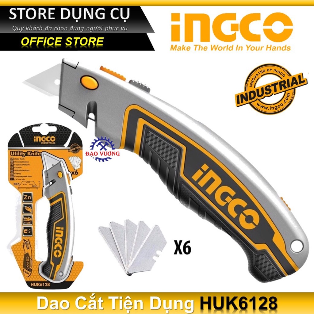 Mua Dao rọc giấy cao cấp INGCO HUK6128 hàng chính hãng | MamaShop.Vn