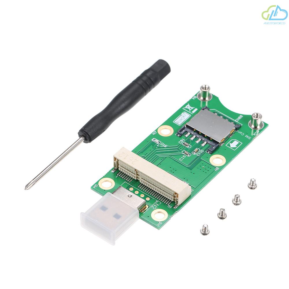 Mua Thẻ SIM Mini PCI-E Sang USB Với Mô Đun Thẻ SIM 3G/4G Chuyên Dụng giá rẻ nhất | TecKi.Vn