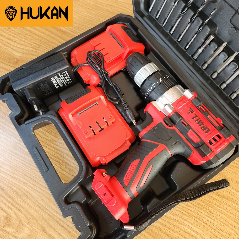 Mua Máy khoan pin gia đình Tiwin TW66 , khoan 3 chức năng lực siết 58N ...