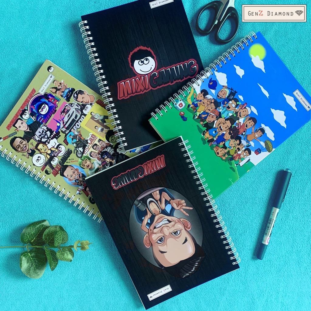 Mua Sổ Tay Mixi Gaming, Sổ Tay A Độ Mixi, Team Refund 2022 Gáy Xoắn Lò ...