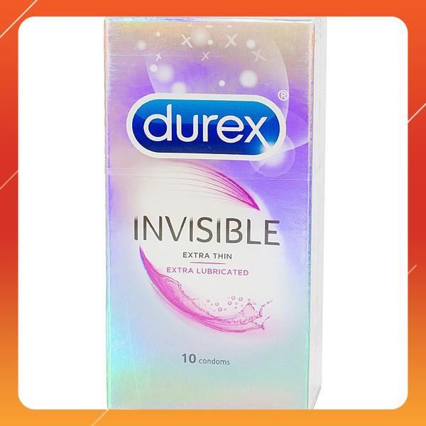[Hàng Chất] (CHÍNH HÃNG - CHE TÊN) Bao cao su Durex Invisible Extra ...