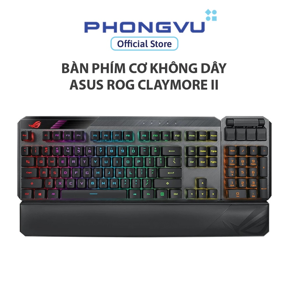 Mua Bàn phím cơ không dây ASUS ROG Claymore II - Bảo hành 24 tháng giá ...