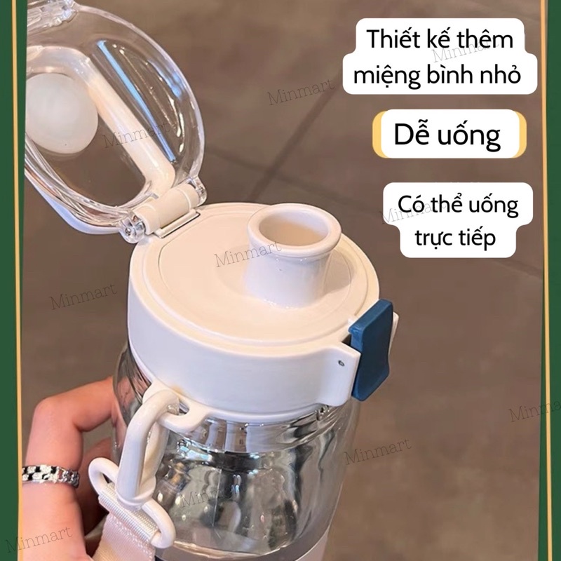 Mua Bình đựng nước Dodge Tritan có lõi lọc trà, bình đựng nước thể thao nhựa Tritan 700-900ml ...