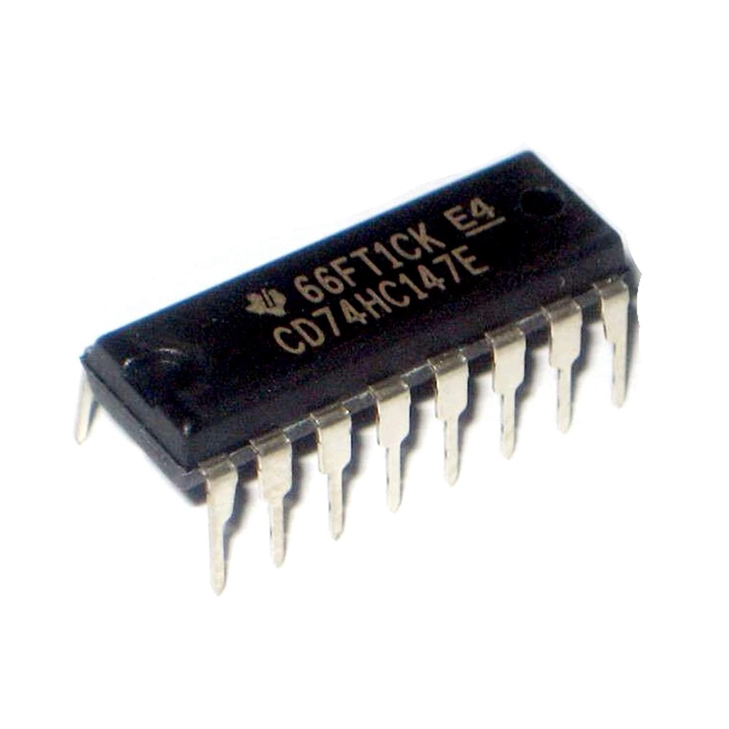 IC số 74HC147E (74147) / DIP-16 / 10 to 4-Line Priority Encoder / Linh ...