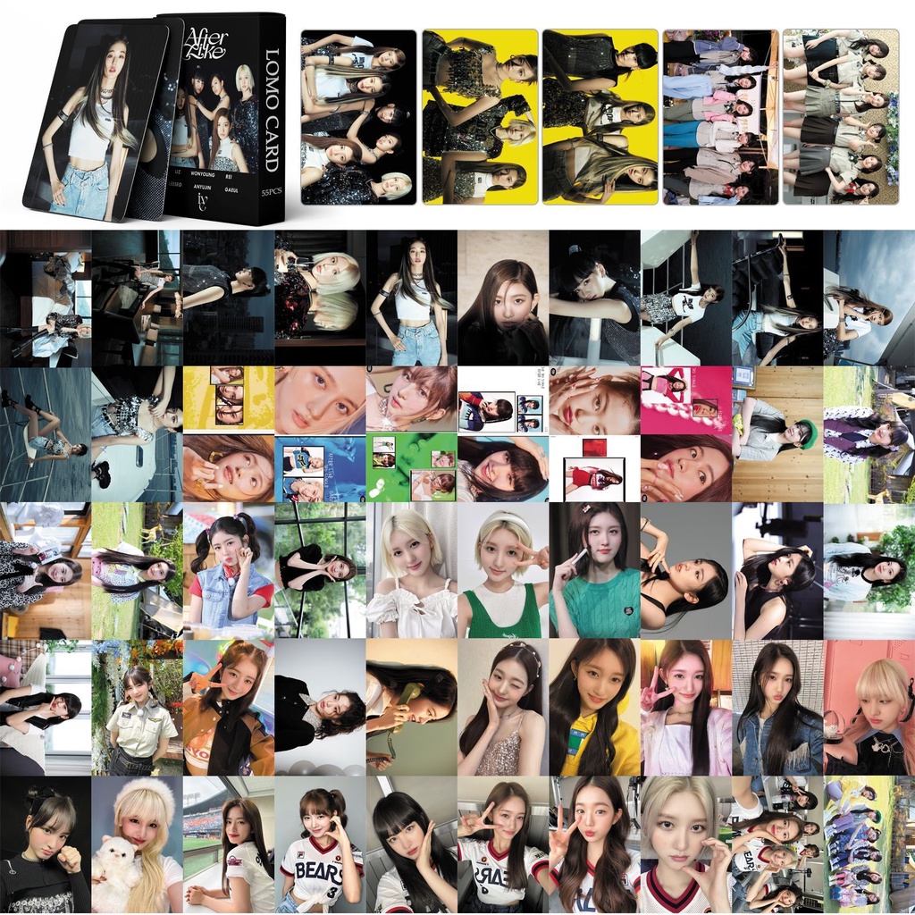 Mua 【IVE】Lomo Card IVE Photocards After Like Album Ảnh Nhóm Nhạc Anyu ...