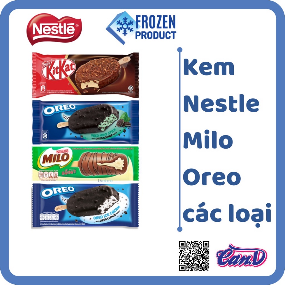 Mua Kem Nestle Milo Oreo các loại 55gr - 110gr Xả Kho giá rẻ nhất ...