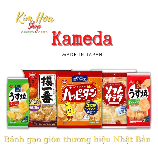 Mua Bánh gạo giòn đa hương vị KAMEDA thương hiệu Nhật Bản - MADE IN ...
