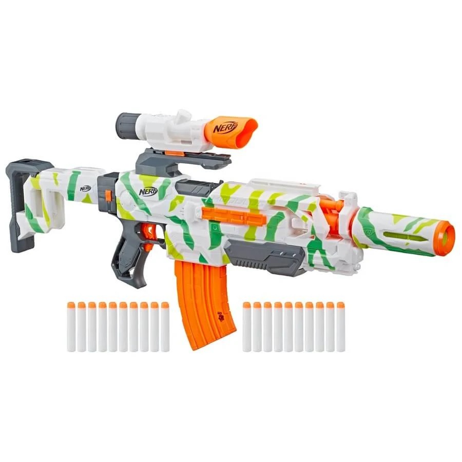 Đồ chơi Nerf N-strike Modulus Tracker ECS-10 + 20 viên xốp | Shopee ...
