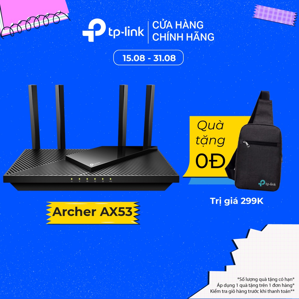 Mua Bộ Phát Wifi TP-Link Archer AX55 Chuẩn Wifi 6 AX3000 giá rẻ nhất ...