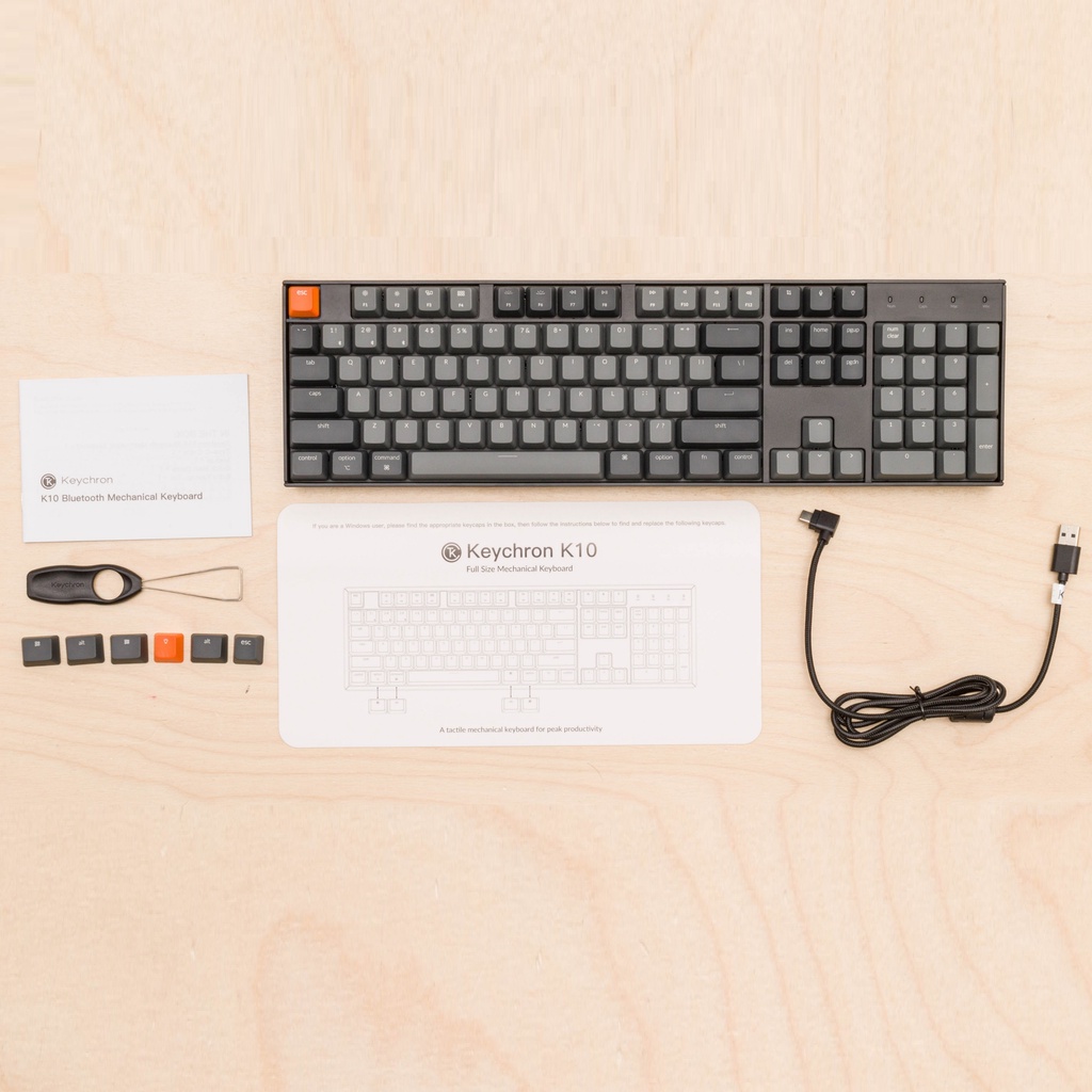 Mua Keychron K10 - Bàn phím cơ Keychron K10 bản nhôm LED RGB, HOTSWAP ...