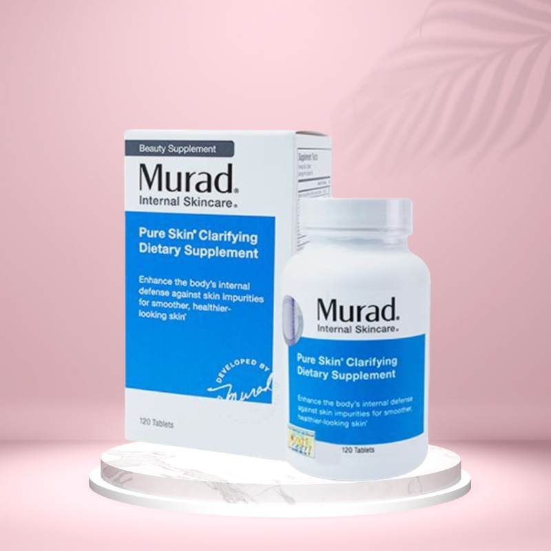 Mua Viên Uống Giảm Mụn Giảm Dầu Murad Pure Skin Clarifying Dietary ...