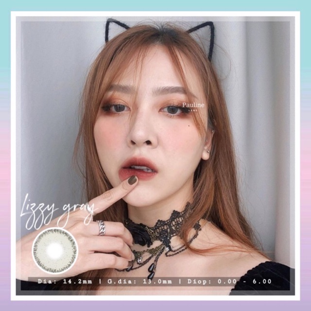 KÍNH ÁP TRÒNG LIZZY GRAY | Shopee Việt Nam