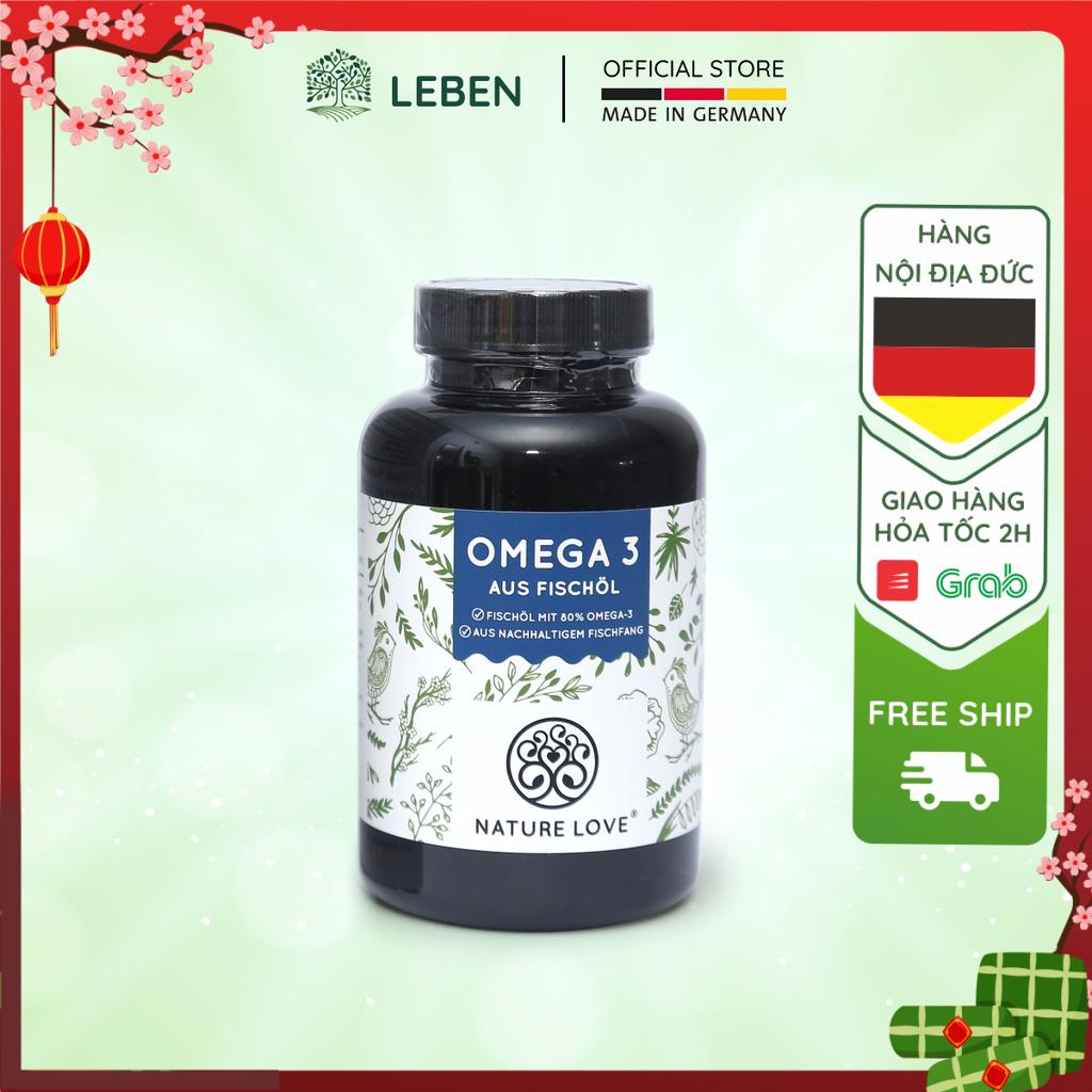 Hỗ trợ tim mạch & trí não - Viên uống dầu cá Nature Love Omega 3 (120 ...