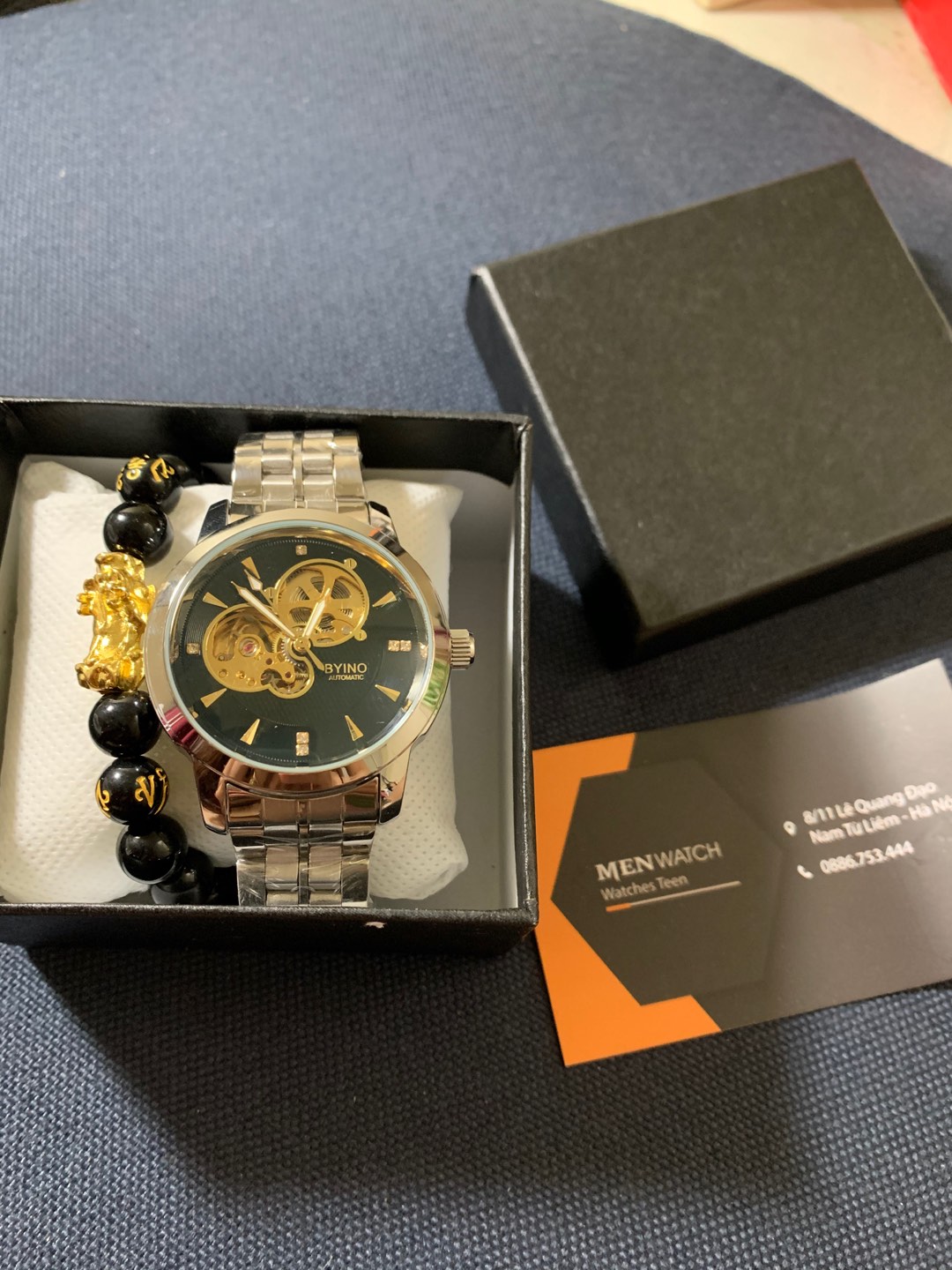 Đồng Hồ Cơ Nam automatic thương hiệu BYINO | Shopee Việt Nam