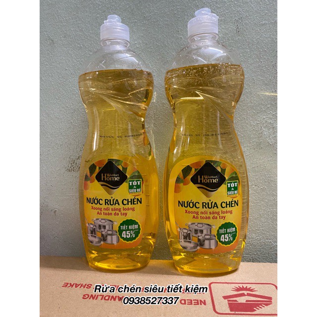 Nước rửa chén VinMart Home Winmart Home 1L ( mẫu mới ) siêu tiết kiệm ...
