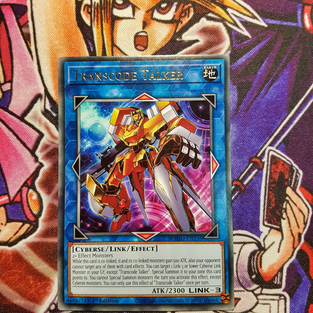 Thẻ bài Yugioh chính hãng | Transcode Talker | MAGO Rare. | Shopee Việt Nam