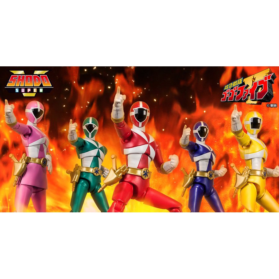 Mua Mô hình Shodo Super GogoV sentai Kyukyu Sentai Gogo-V giá rẻ nhất ...