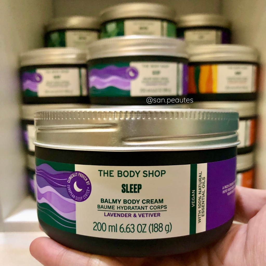 Kem Dưỡng Thể Sleep Balmy Body Cream dòng Wellness The Body Shop 200ML ...
