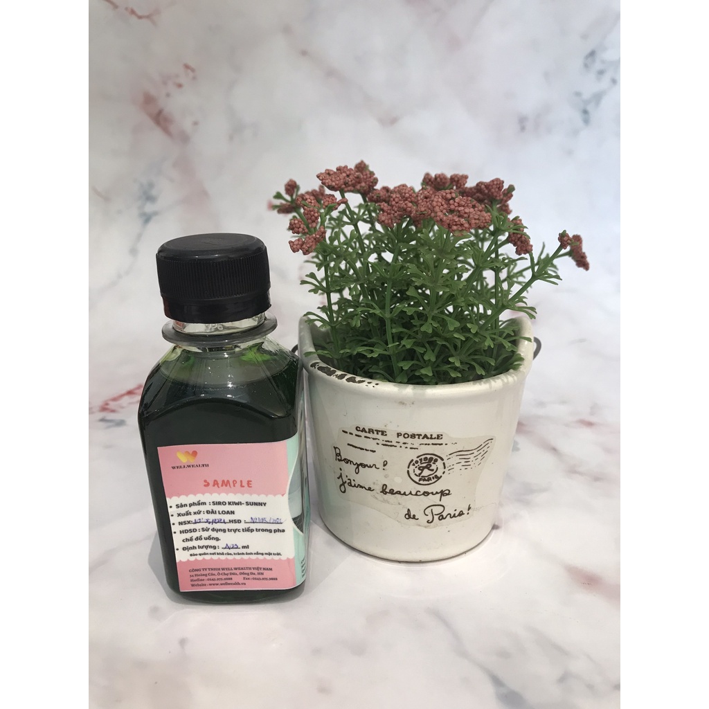 Syrup Kiwi - Sunny Syrup - Sample | Shopee Việt Nam