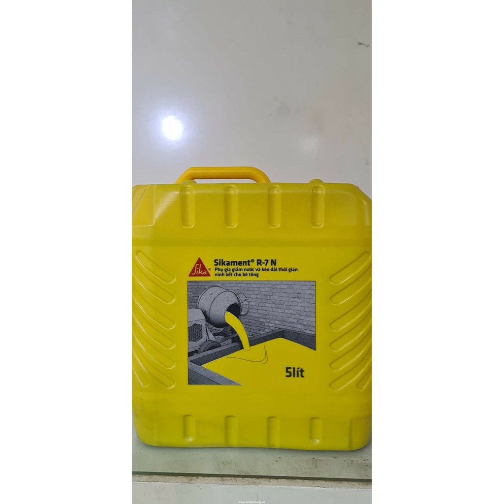 Mua Sikament R7N 5 lít - Phụ gia siêu dẻo Tăng cường độ và độ sụt cho bê tông - Phụ gia giảm ...