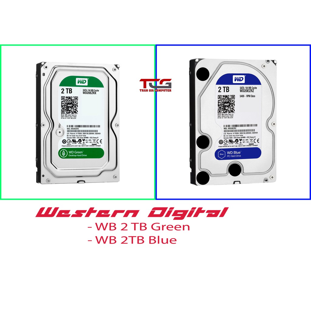 Ổ cứng WD 2TB (Dung lượng 2 Terabyte) | Shopee Việt Nam