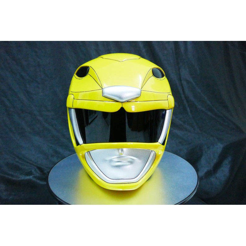 Power Ranger Mighty Morphin Yellow Helmet (Cosplay) | Shopee Việt Nam
